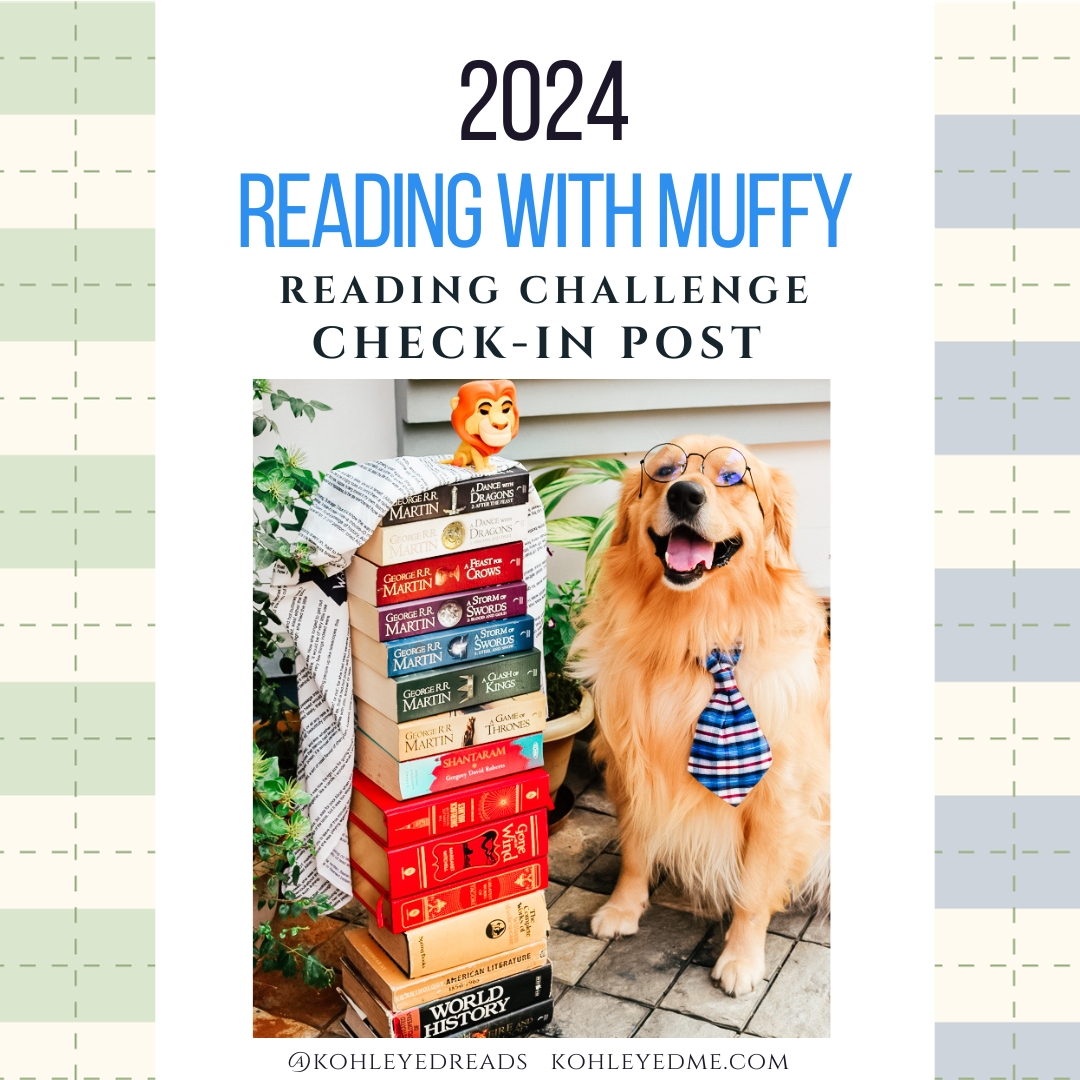 2024 #ReadingWithMuffy Reading Challenge Check-in Post